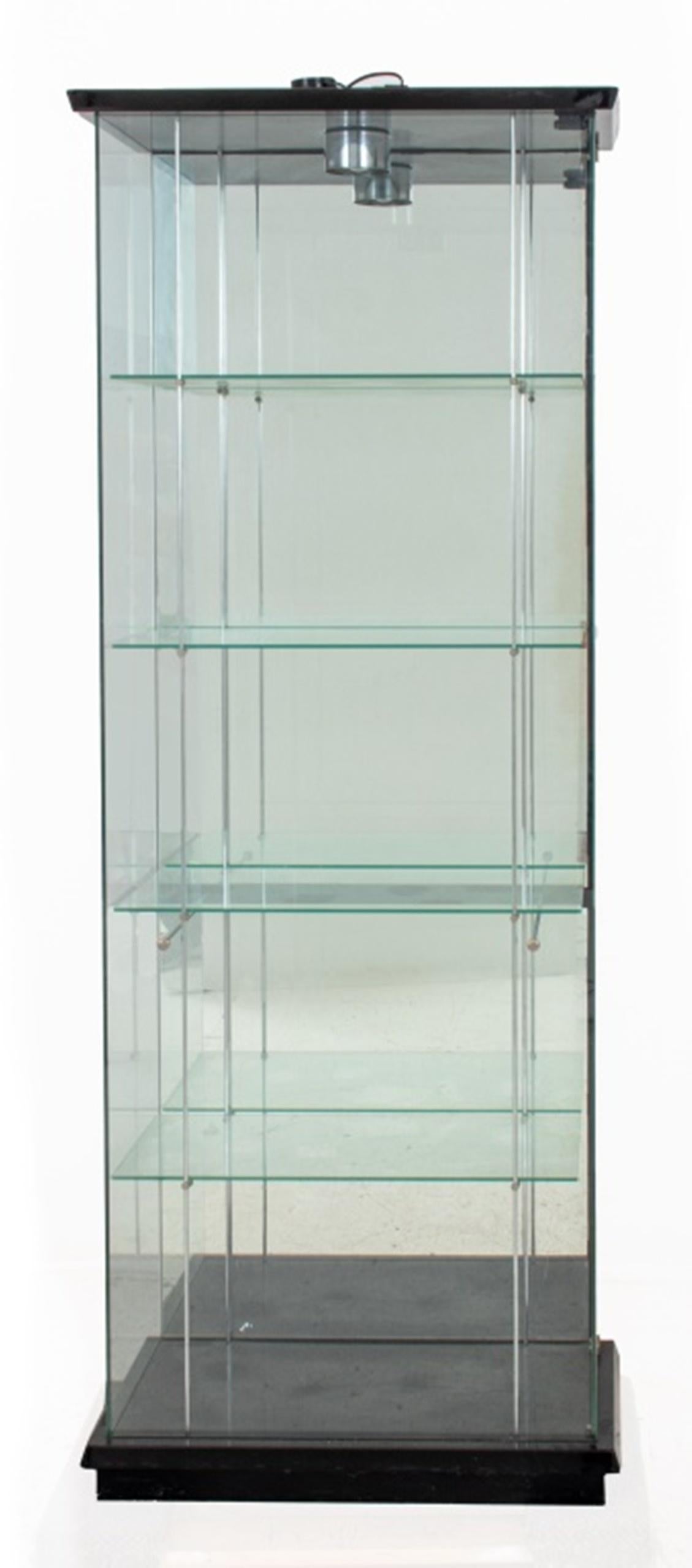 Vintage Glass Vitrine or Display Cabinet at 1stDibs | glass vitrine ...