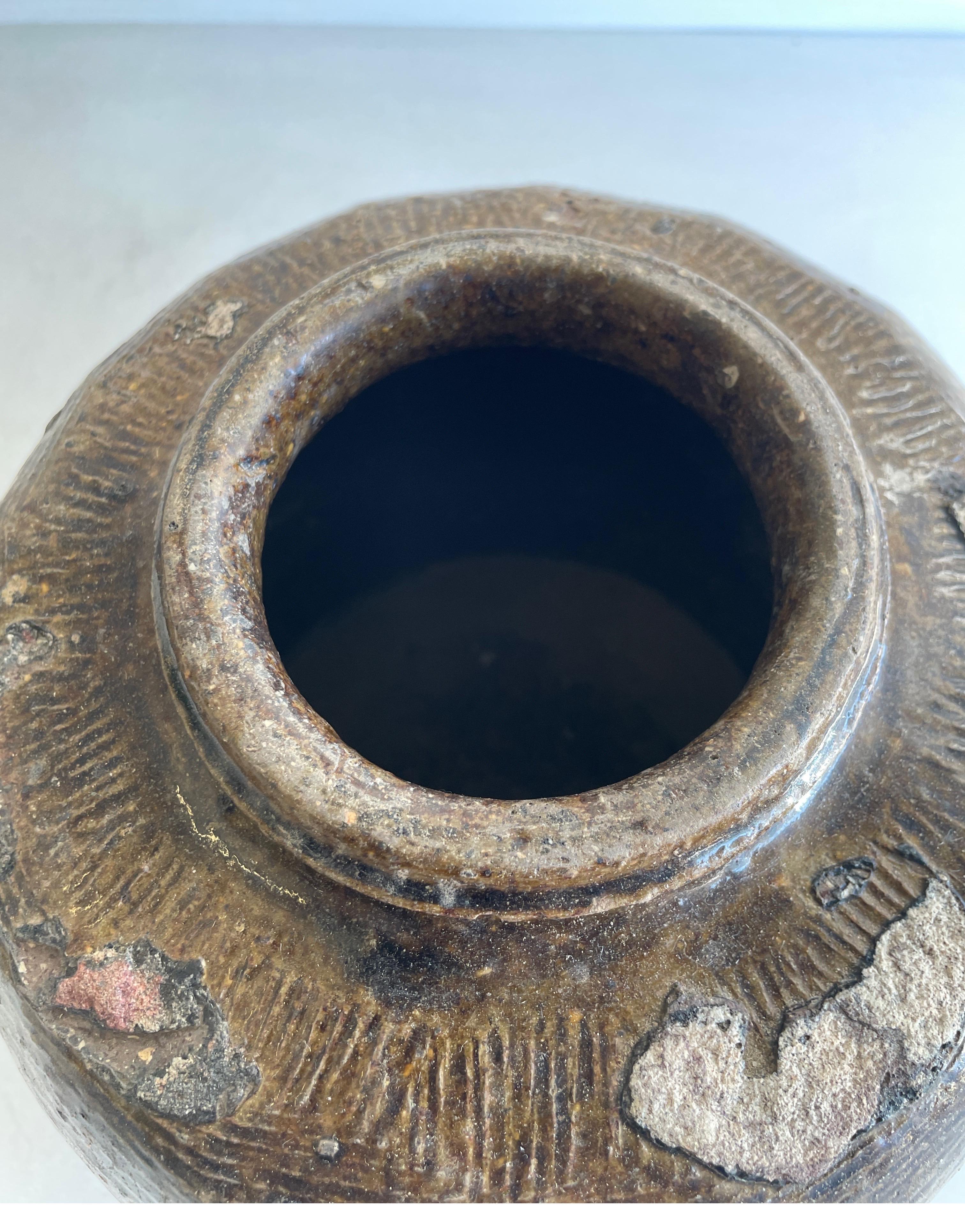Vintage Glazed Brown Pottery For Sale at 1stDibs | vintage brown glazed ...