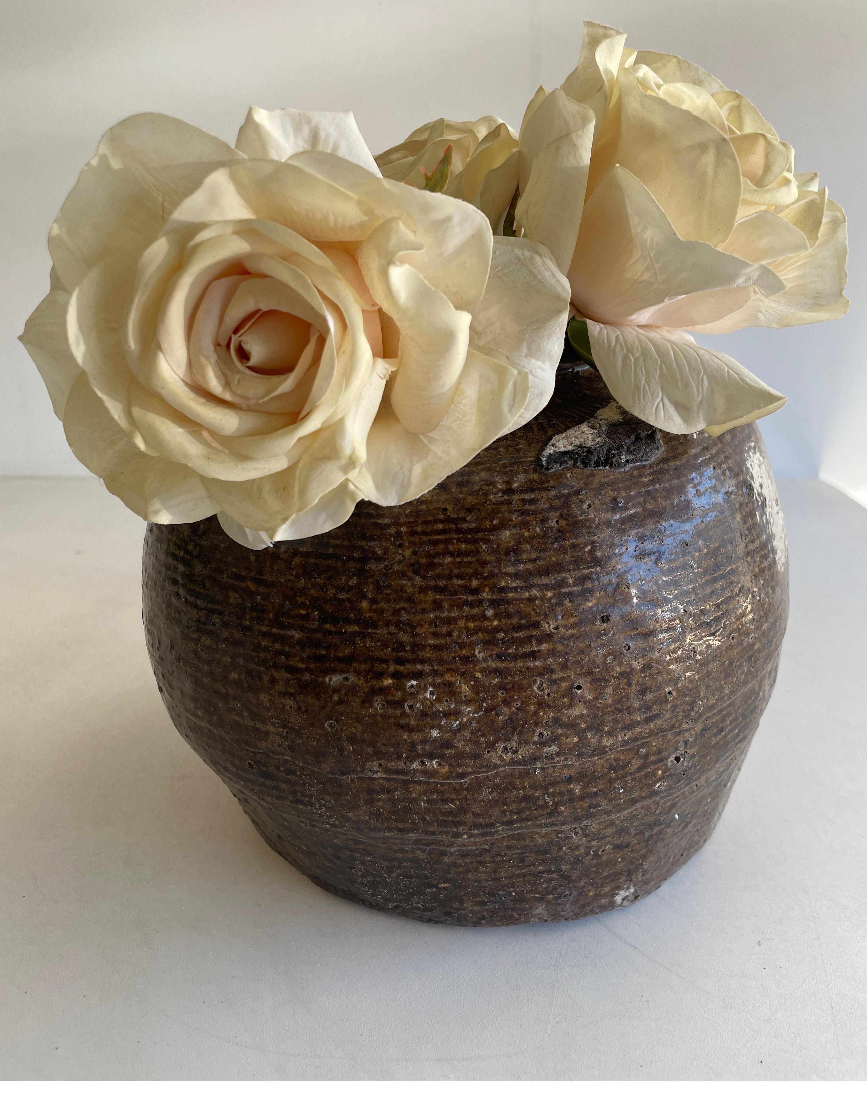 Vintage Glazed Brown Pottery For Sale at 1stDibs | vintage brown glazed ...