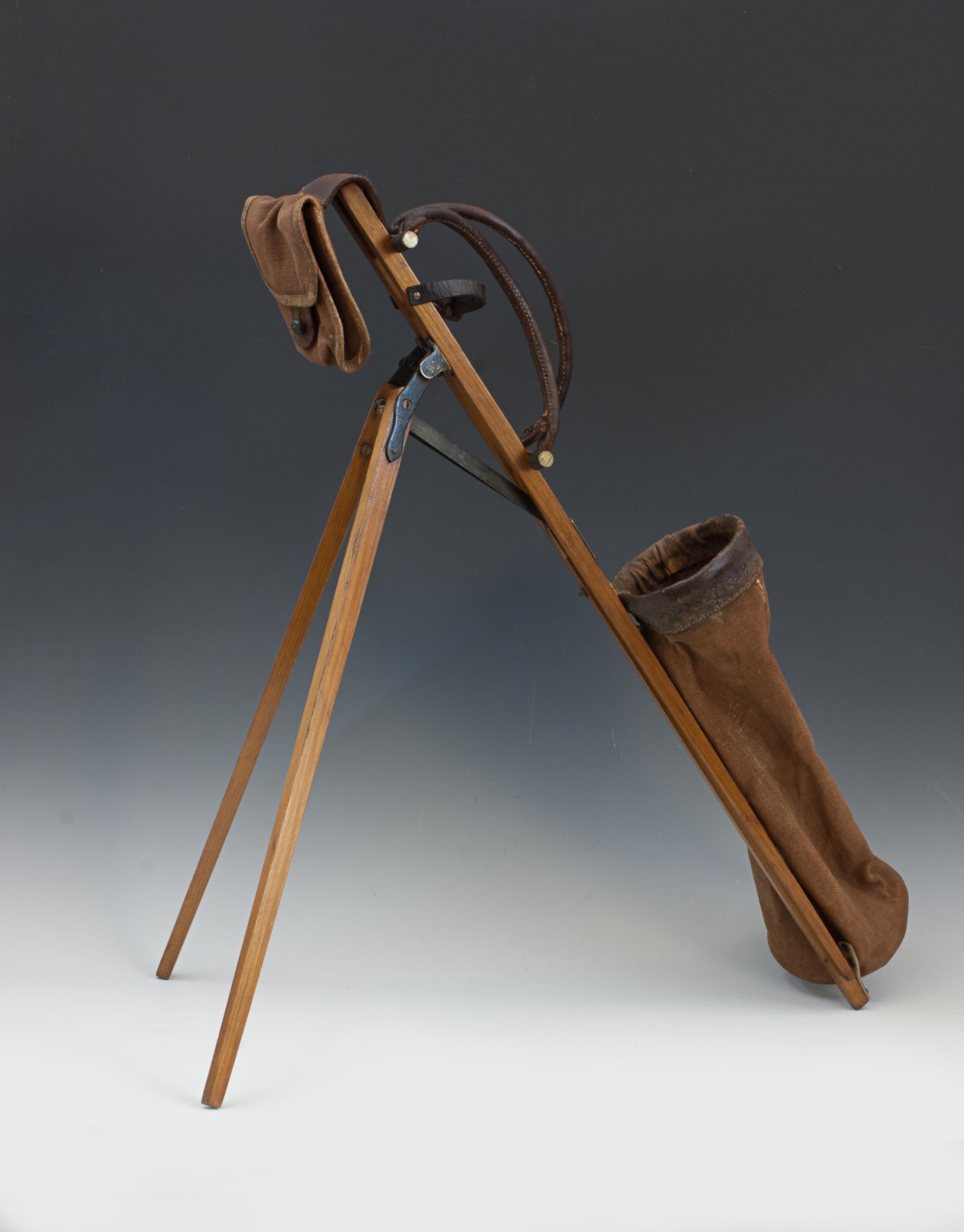 Vintage Golf Bag, Automaten Caddy by Osmond For Sale at 1stDibs