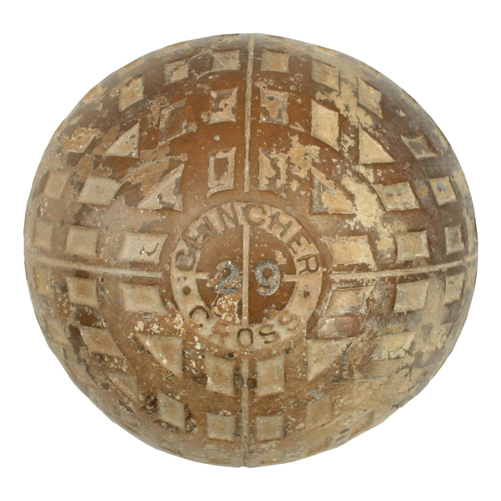 Vintage Golf Ball, 'Clincher Cross' 29 Original, 1920s at 1stDibs ...