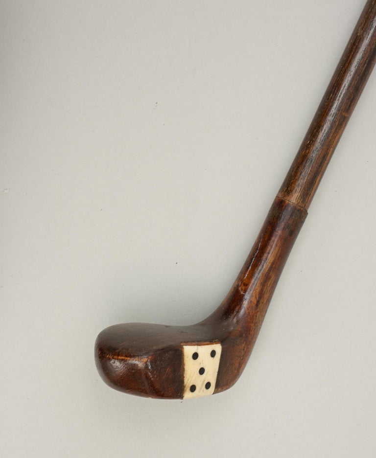 Vintage Golf Club Walking Stick, Sunday Club at 1stDibs