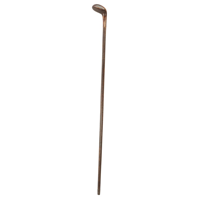 Vintage Golf Club Walking Stick, Sunday Club at 1stDibs