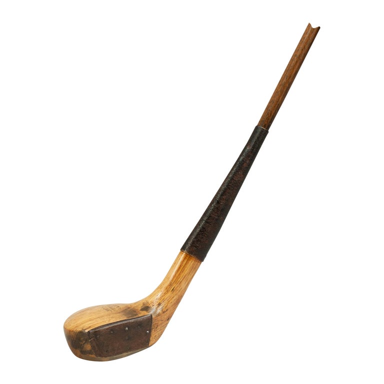 Vintage Golf Club, Willie Park, Musselburgh, Compressed Wood Driver at ...