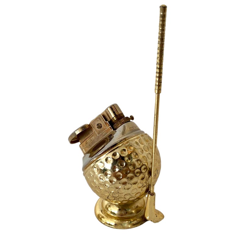 Vintage Golf Lighter For Sale at 1stDibs