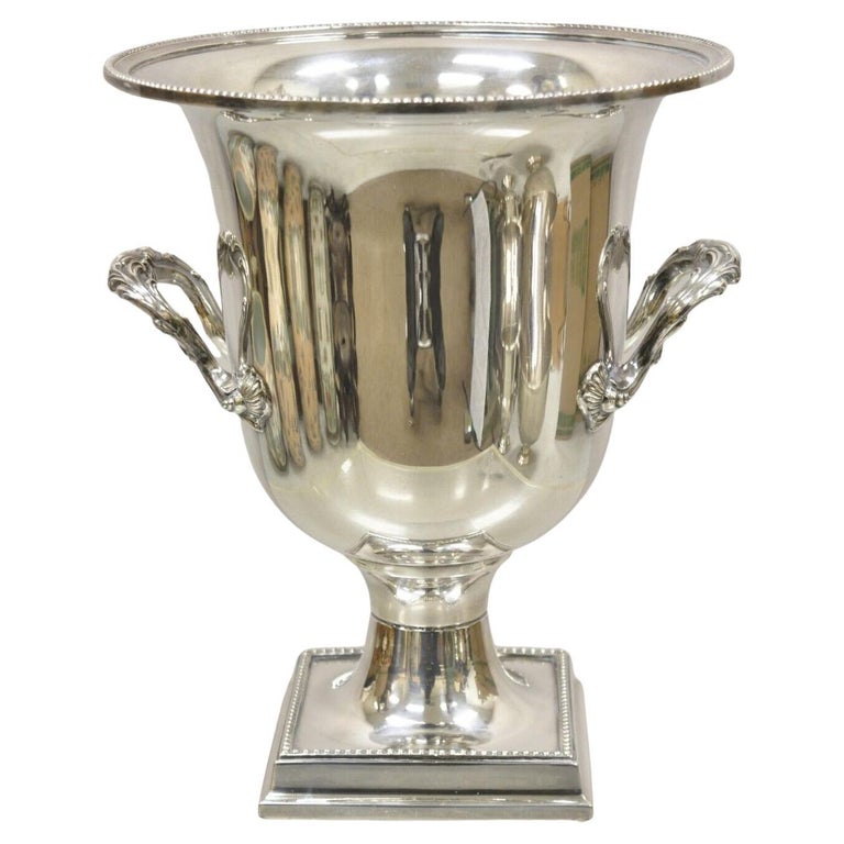 Vintage Gorham Silver Plated Trophy Cup Champagne Wine Chiller Ice ...