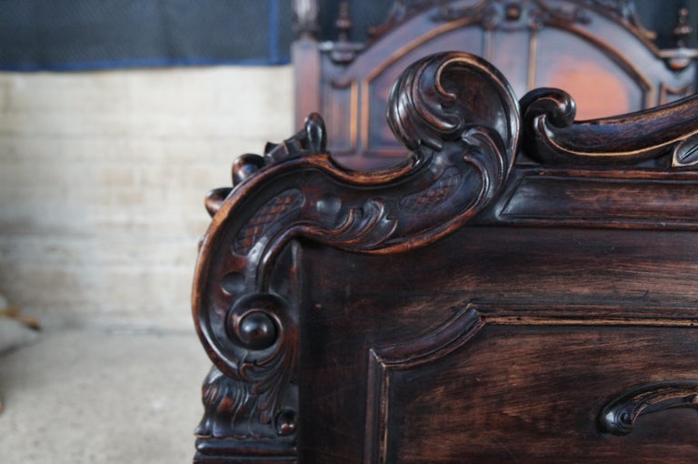 gothic canopy bed queen