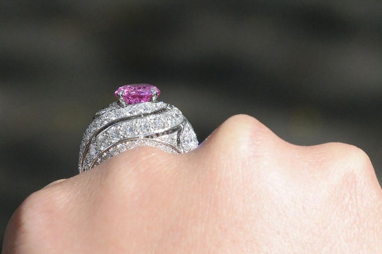 the graff pink ring