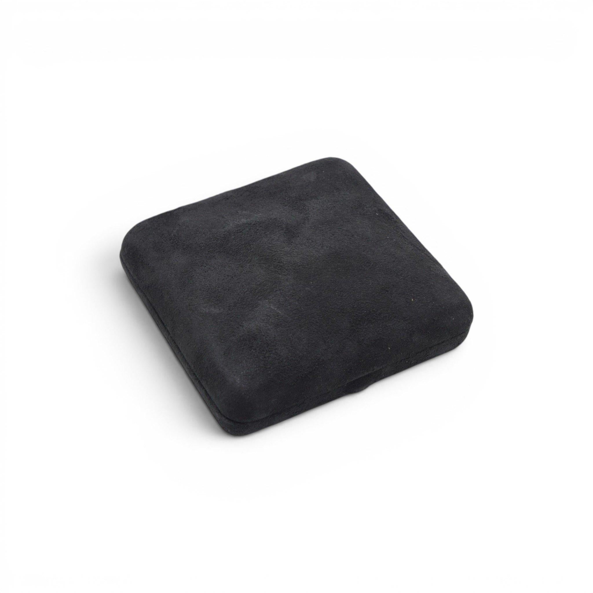 Vintage Graff London Black Leather Jewellery Box, Circa 1970s to 1990s ...