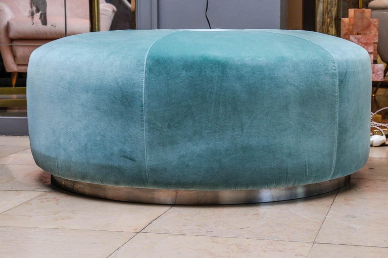 Vintage Great Round Shaped Bench For Sale at 1stDibs