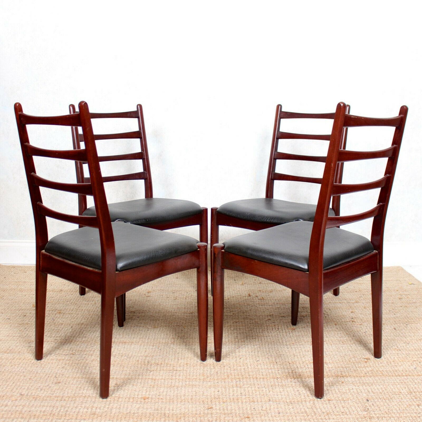 Vintage Greaves Thomas Rosewood Dining Table and 4 Chairs For Sale at ...