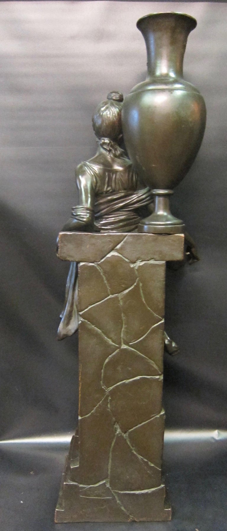 Vintage Grecian Copper Clad over Gesso Sculpture For Sale at 1stDibs ...