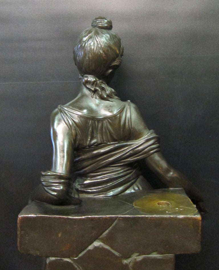 Vintage Grecian Copper Clad over Gesso Sculpture For Sale at 1stDibs ...