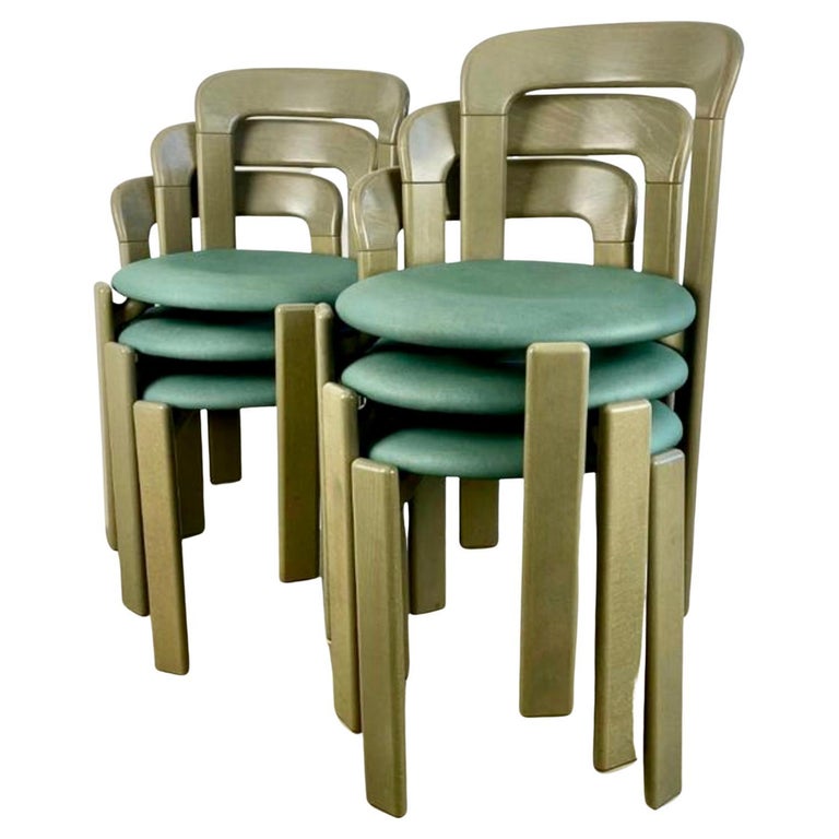 Vintage Green Chair by Bruno Rey for Dietiker, Switzerland, 1970s For ...