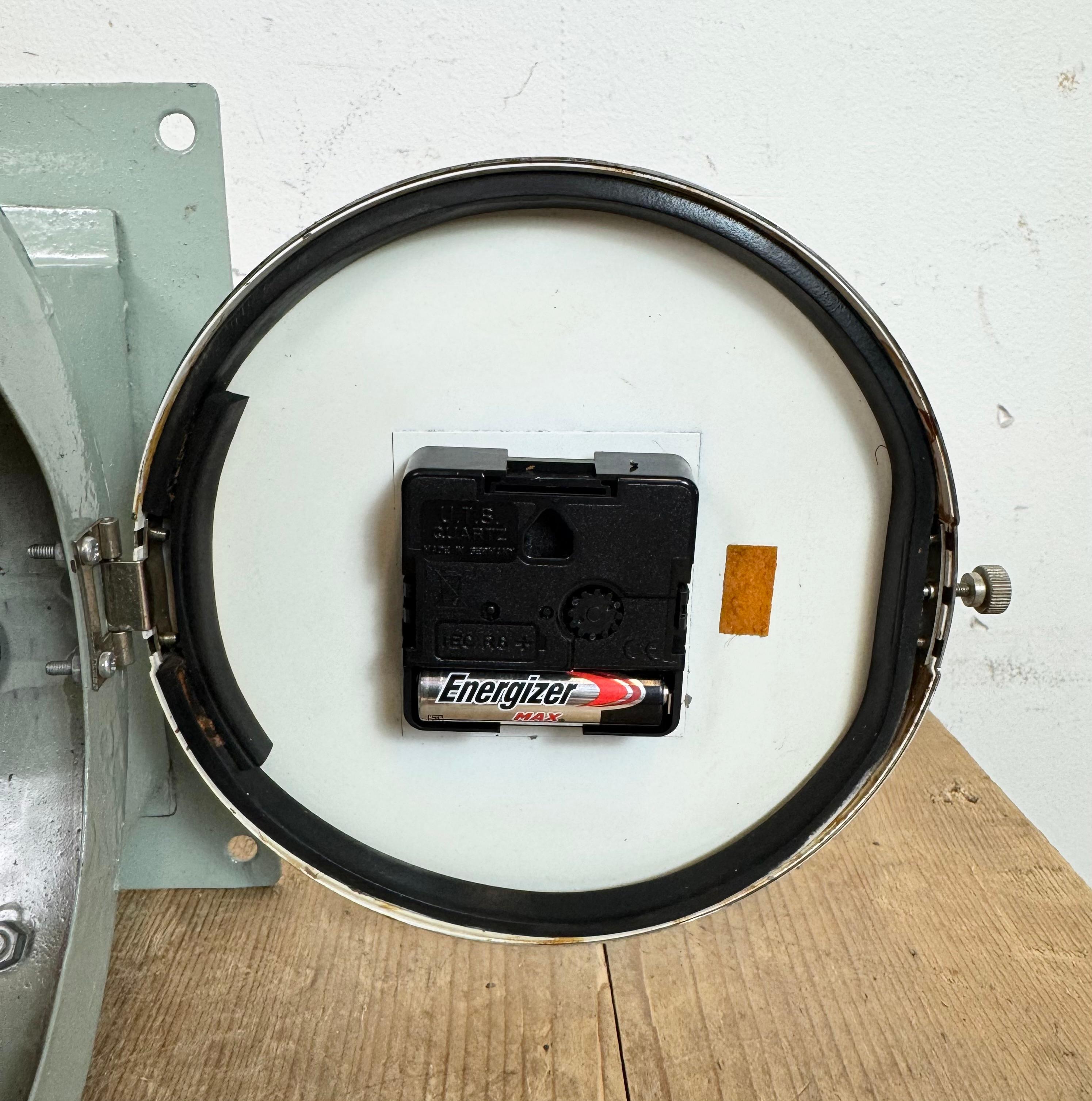 Vintage Green Citizen Double-Sided Navy Wall Clock, 1980s For Sale at ...