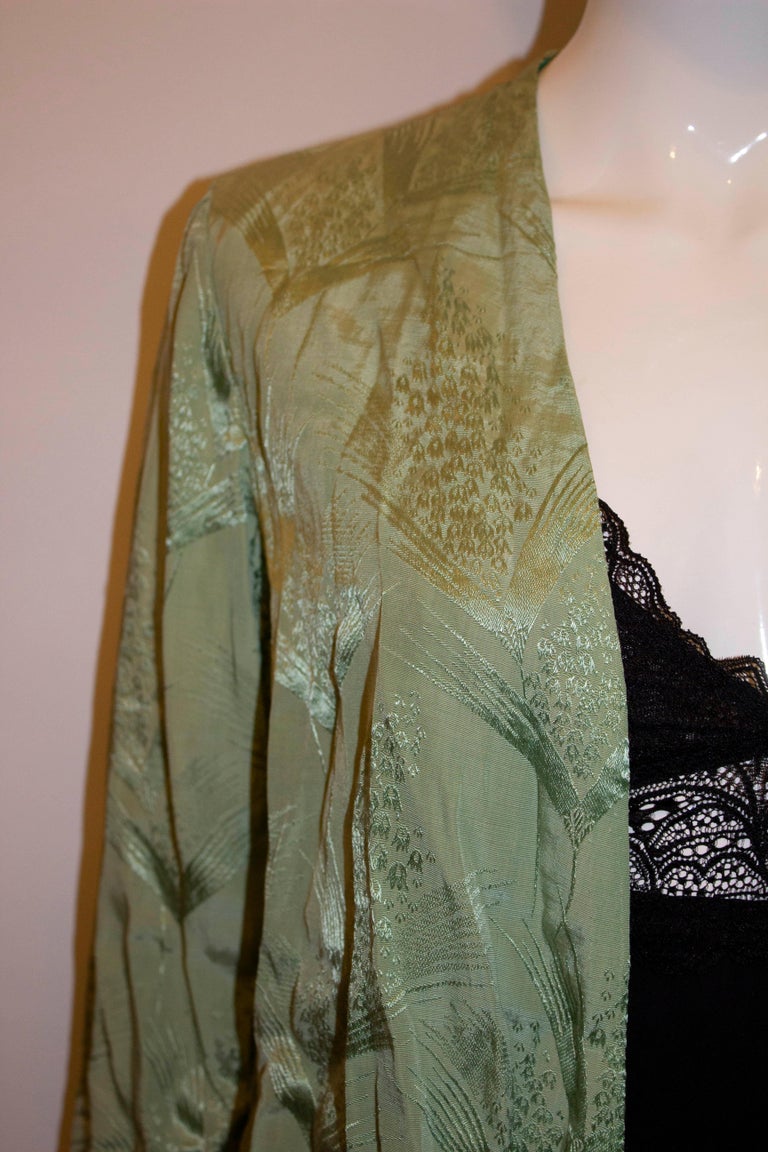 Vintage Green Jacket For Sale at 1stDibs