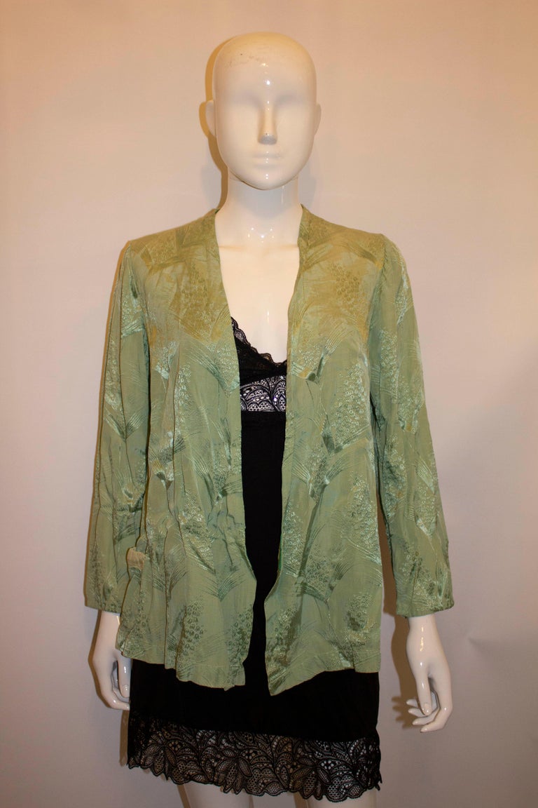 Vintage Green Jacket For Sale at 1stDibs