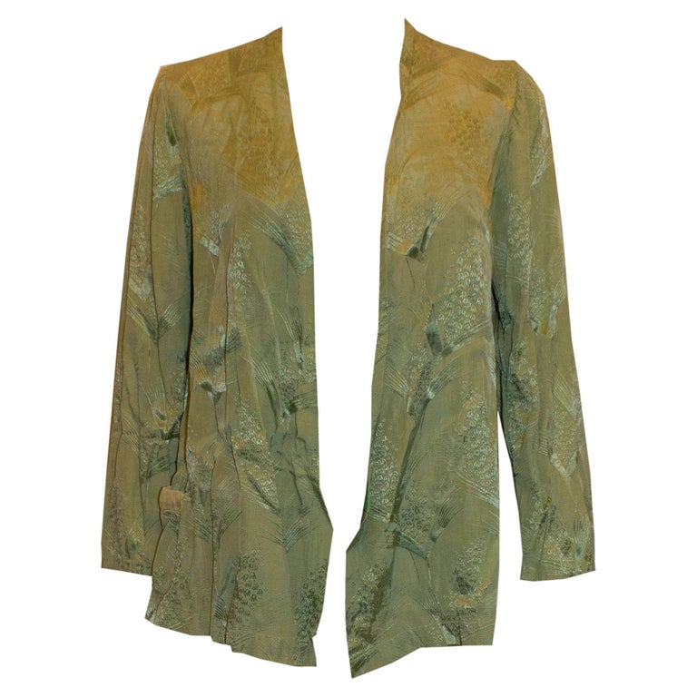 Vintage Green Jacket For Sale at 1stDibs