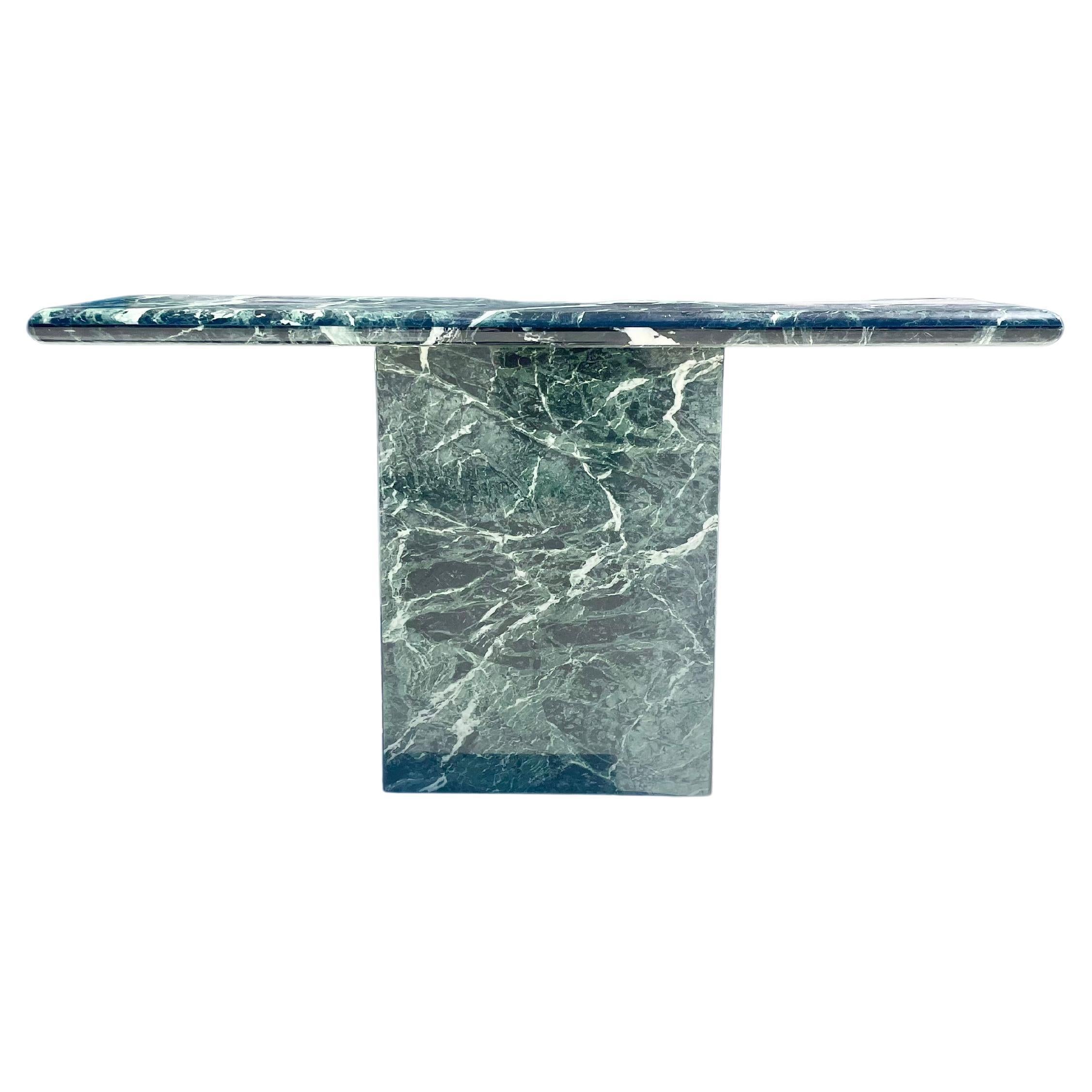 Vintage Cream Marble Console Table For Sale at 1stDibs | vintage marble ...