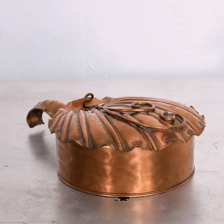 Vintage Gregorian Copper Silent Butler Flip-Top Crumb Catcher, 1960s ...