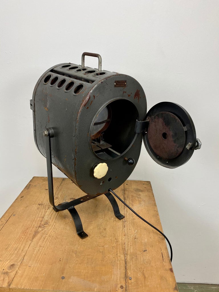 Vintage Grey Theater Spotlight, 1960s at 1stDibs