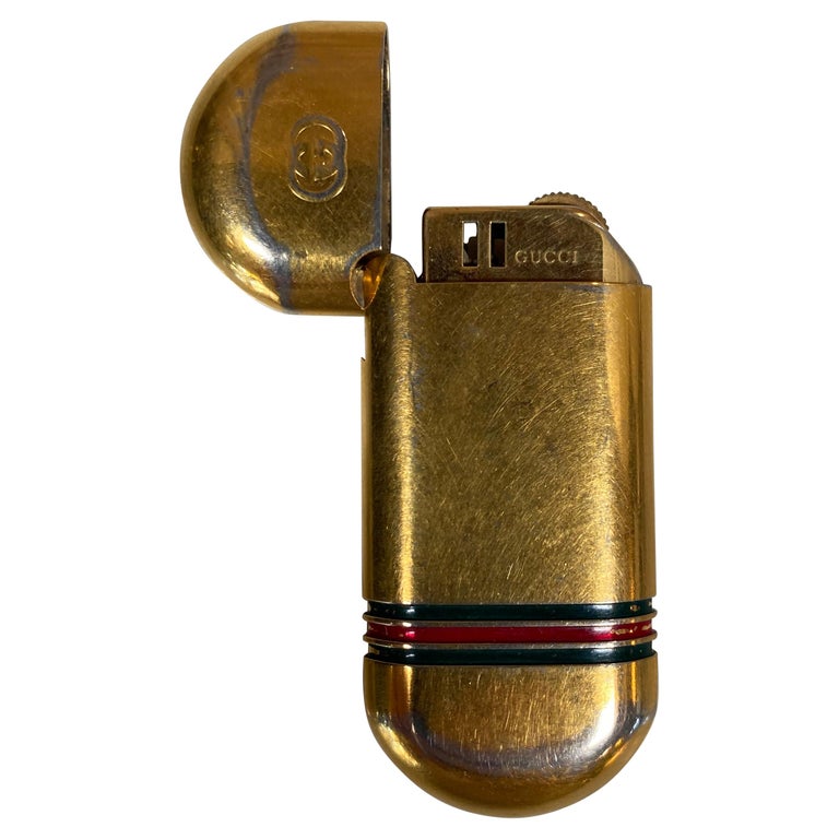 Vintage Gucci Gold Lighter, 1970s at 1stDibs