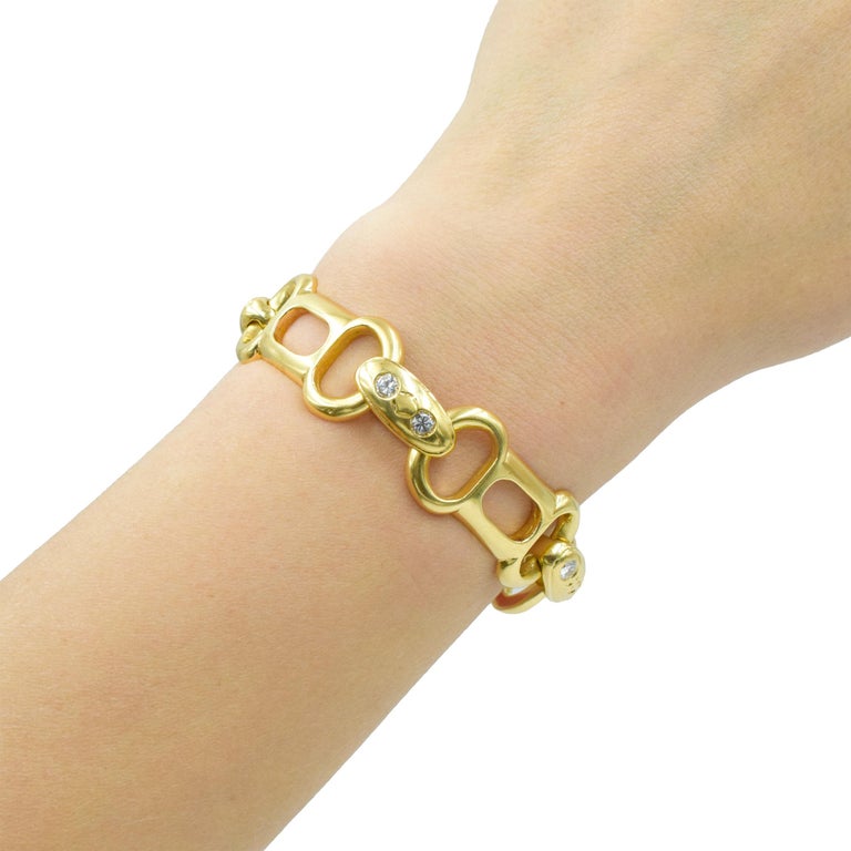 Vintage Gucci "Horsebit" bracelet. at 1stDibs