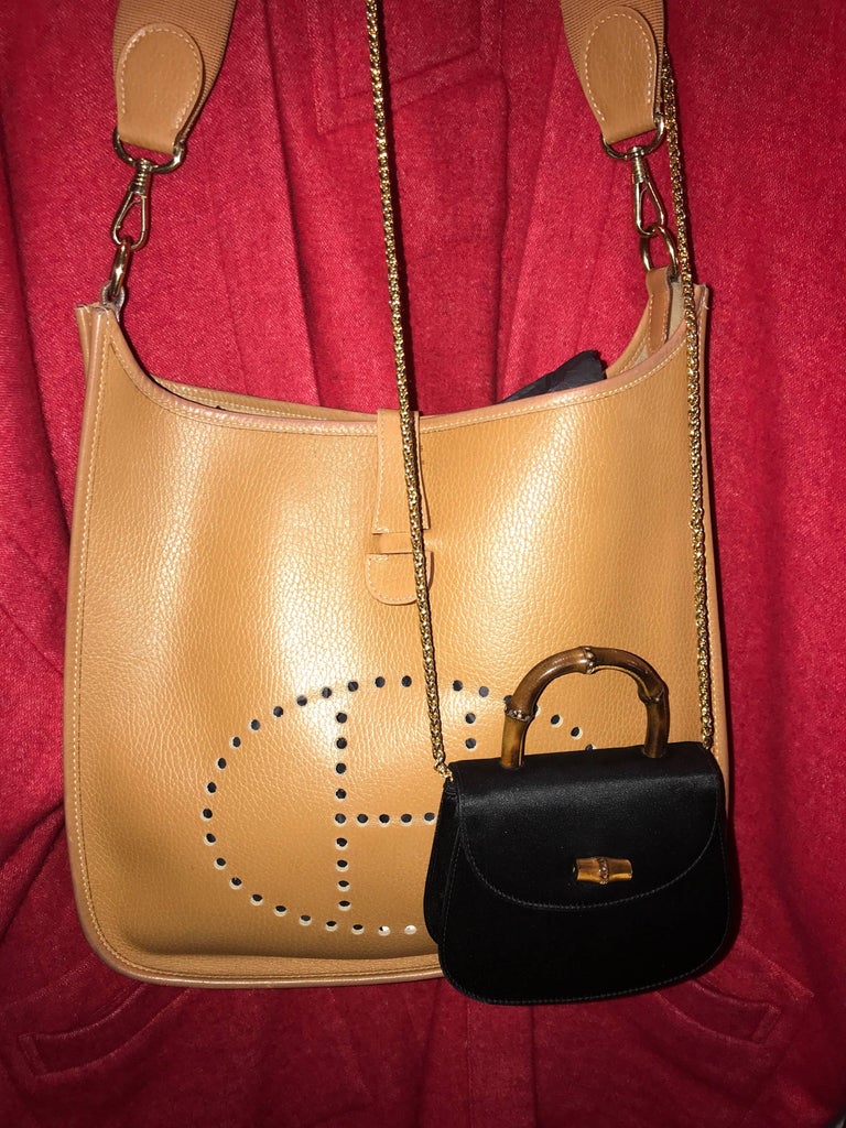 Vintage Gucci Mini Bag / Necklace at 1stDibs | gucci vintage chain bag