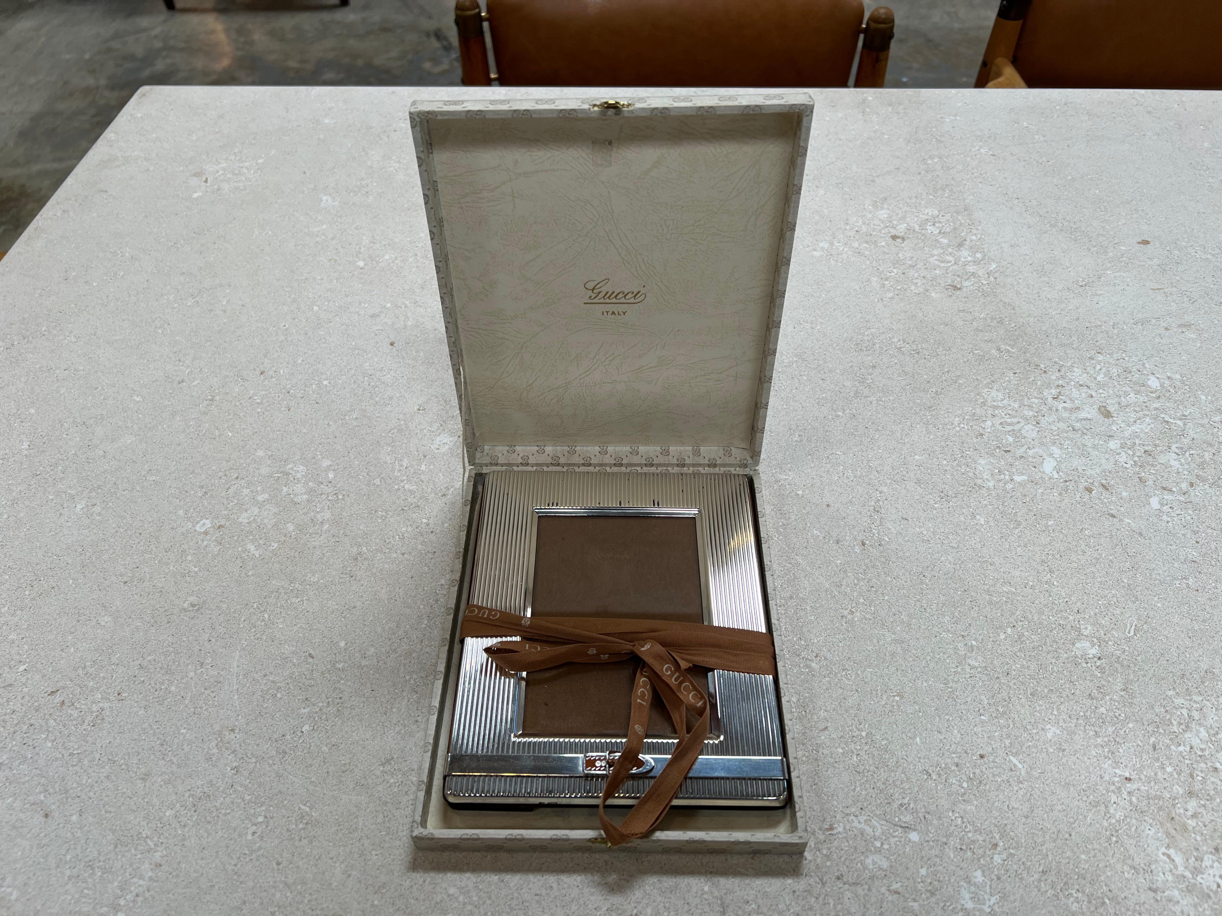 Vintage Gucci Picture Frame 1980s For Sale at 1stDibs
