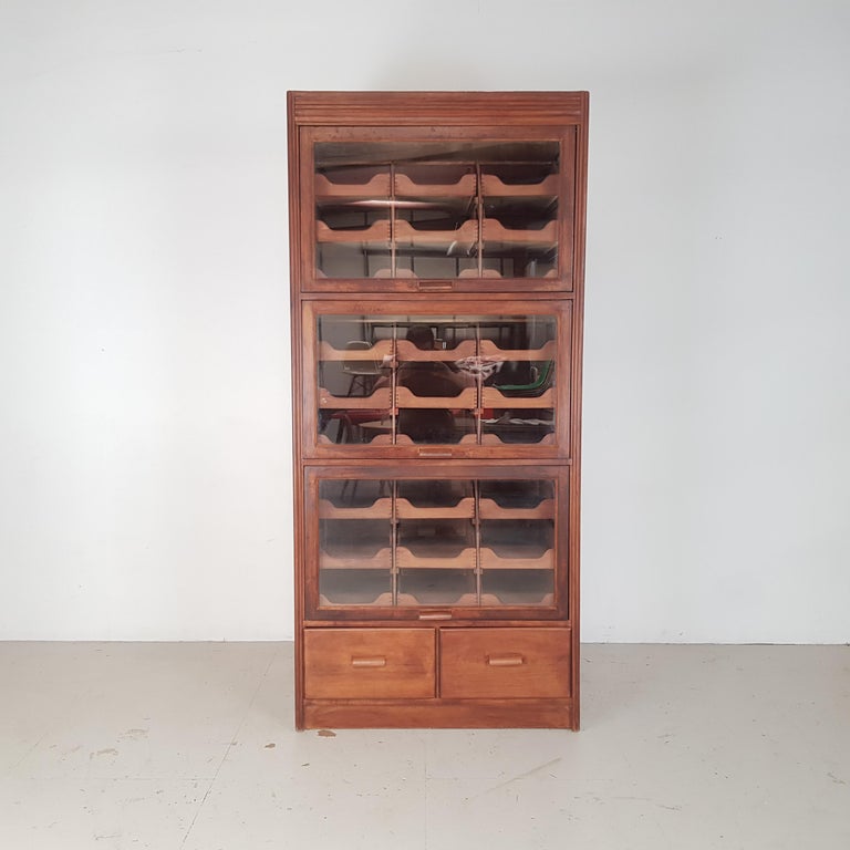 Vintage Haberdashery Cabinet Shop Display at 1stDibs