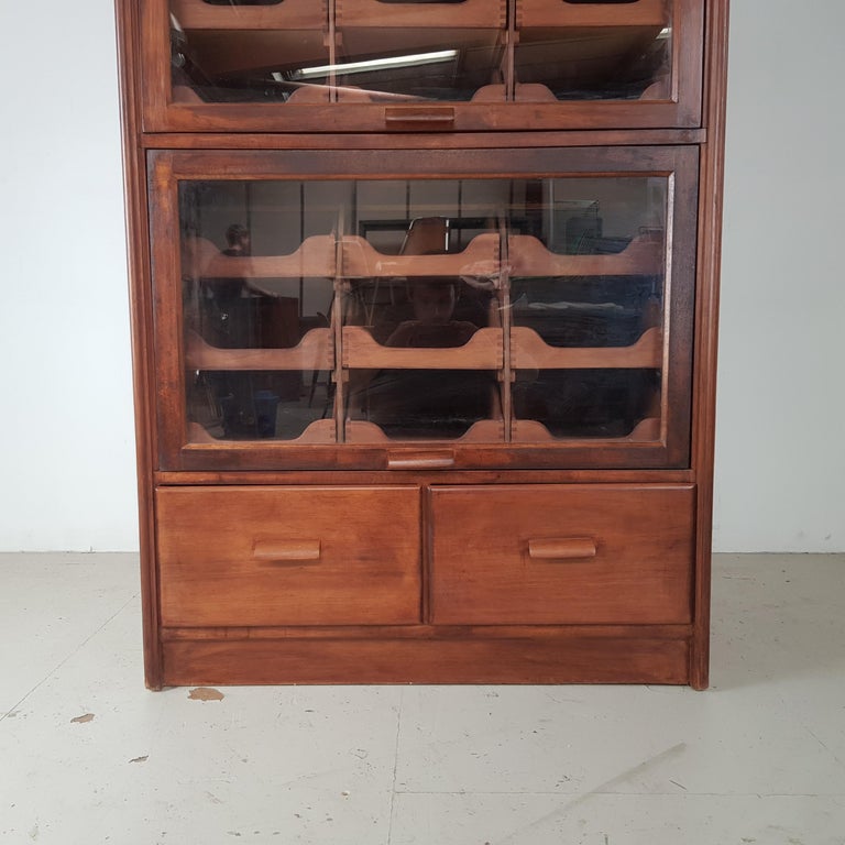 Vintage Haberdashery Cabinet Shop Display at 1stDibs