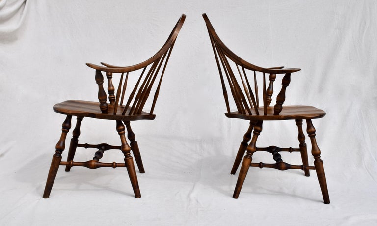 Vintage Hale of Vermont Windsor Spindle Back Dining Chairs For Sale at ...