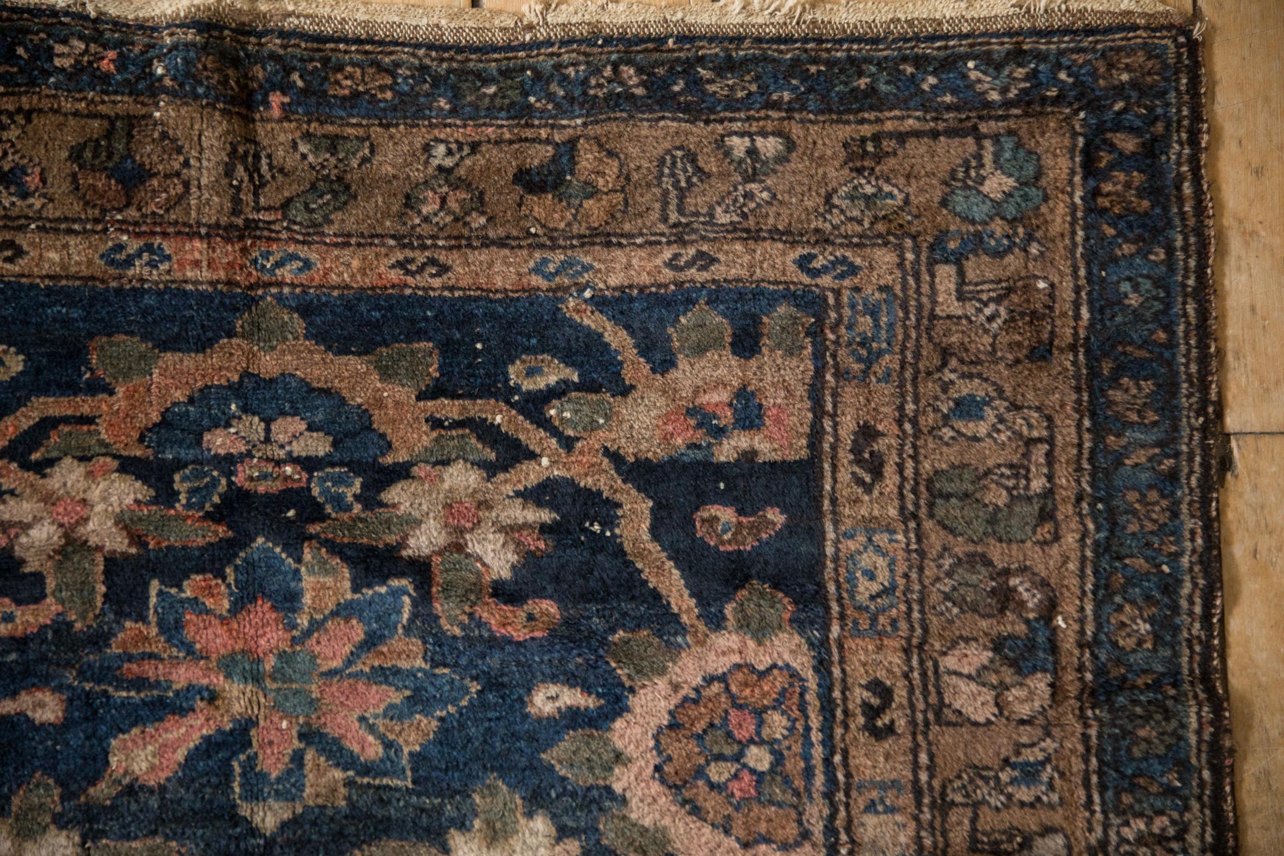 Vintage Hamadan Rug Runner For Sale at 1stDibs
