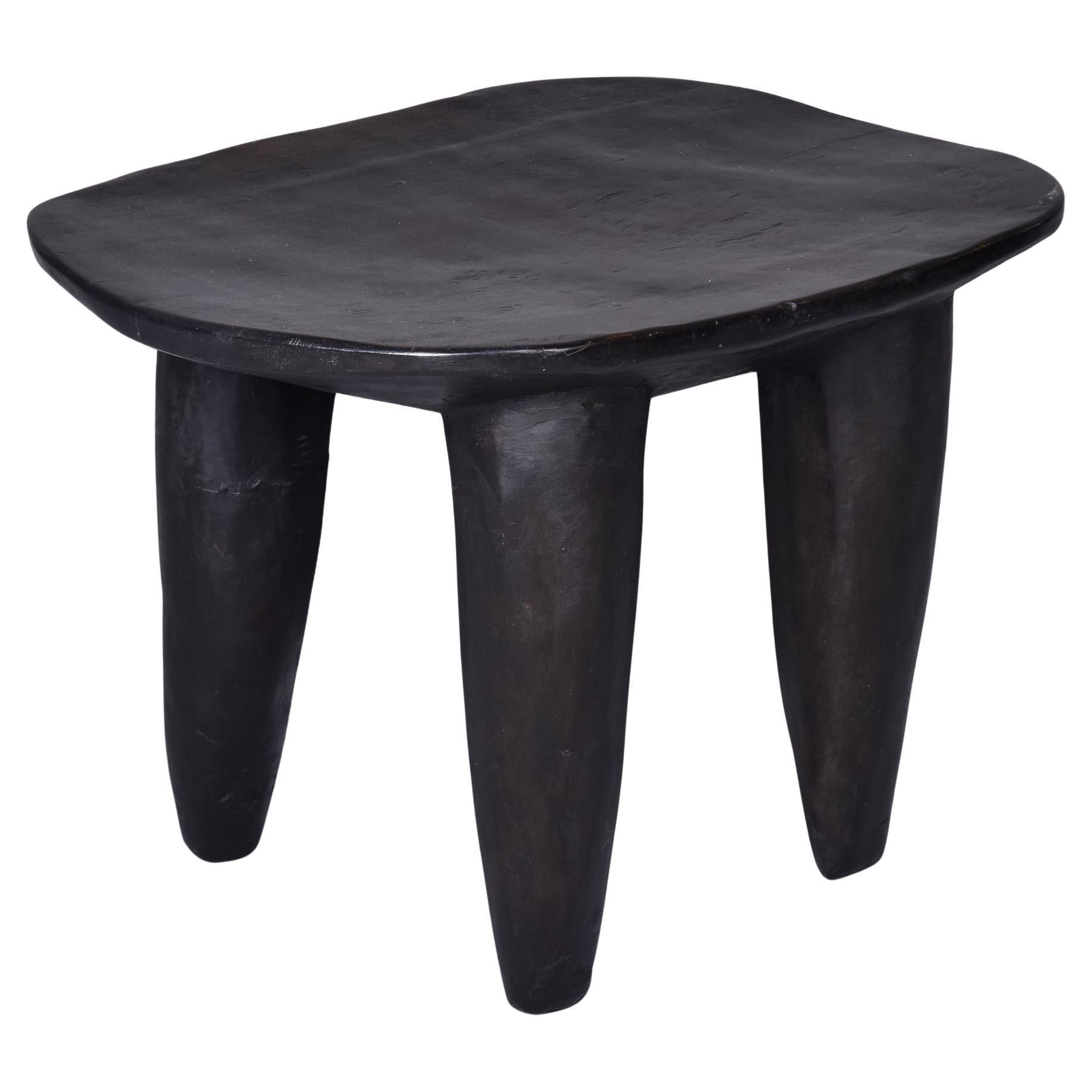 Andrianna Shamaris African Side Table or Stool For Sale at 1stDibs