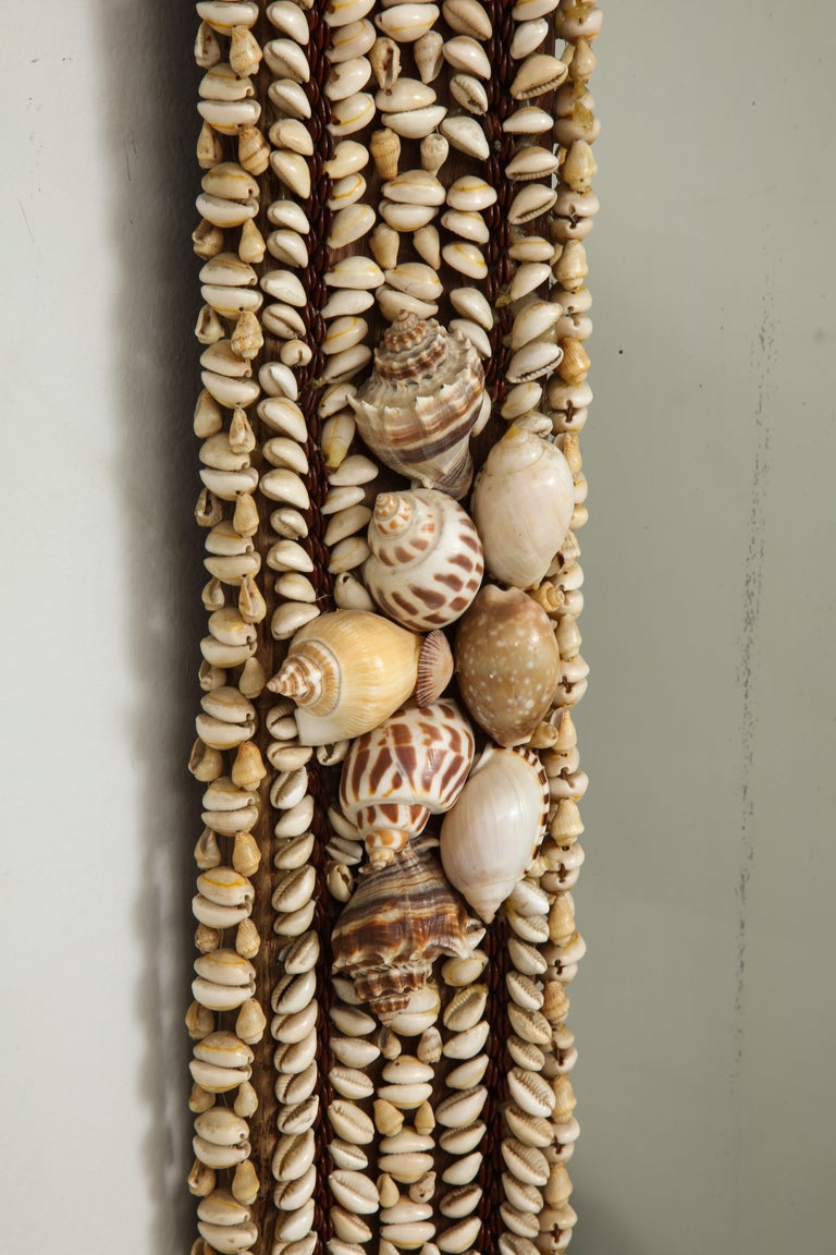 Vintage Handcrafted Shell Mirror at 1stDibs | vintage shell mirror ...