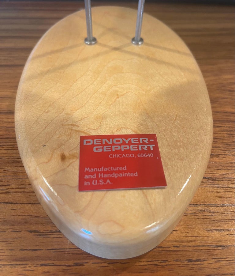 Vintage Hand-Painted Brain Model by Denoyer Geppert For Sale at 1stDibs