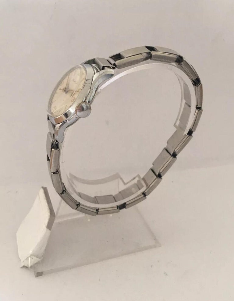 Vintage Hand-Winding Olma Swiss Made Ladies Wristwatch with Flexible ...