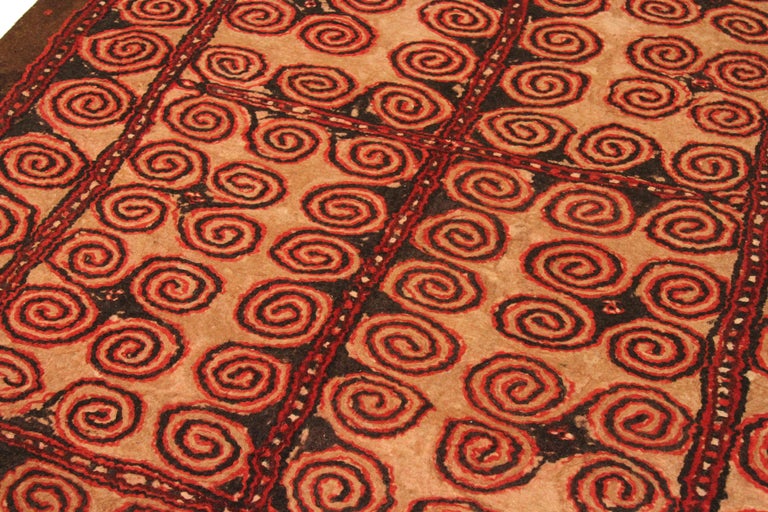 Vintage Hand Woven Persian Nomad Rug For Sale at 1stDibs