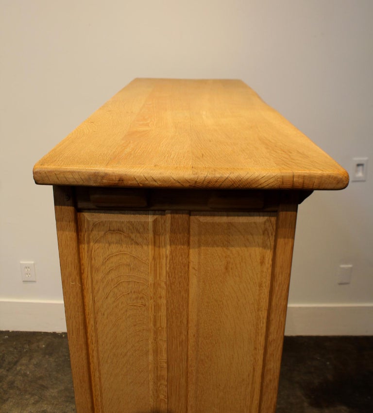 Vintage Handcrafted Mission Style Oak Cabinet at 1stDibs