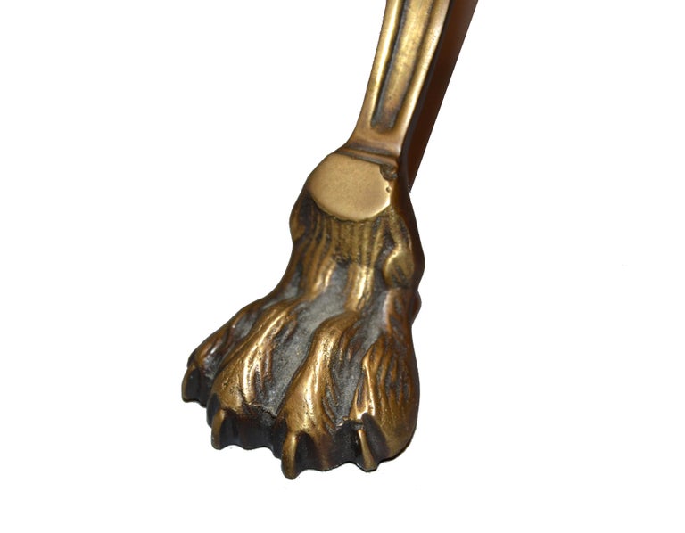 Vintage Handcrafted Ornate Bronze Wine Bucket, Ice Bucket with Claw ...