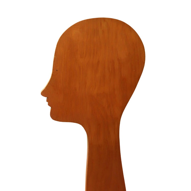 Vintage Handmade Wood Hat Stands - Set of 3 For Sale at 1stDibs