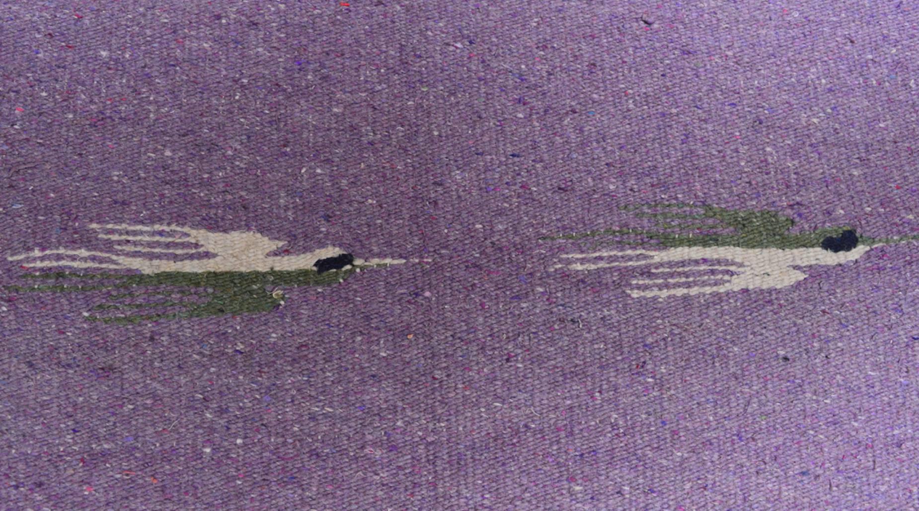 Vintage Handwoven Wool Textile from Chimayo, New Mexico For Sale at ...