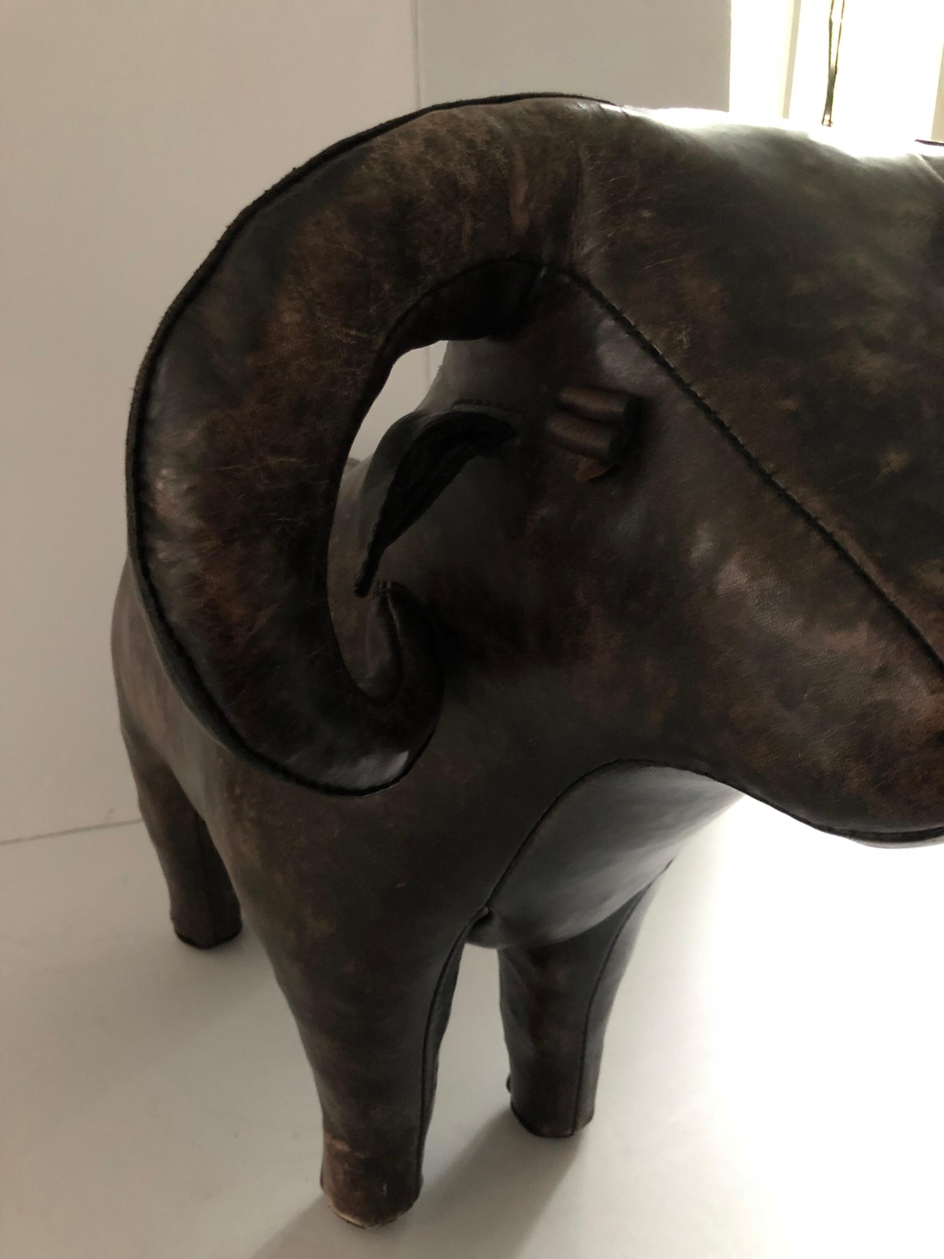 Vintage Hard to Find Abercrombie and Fitch Leather Ram at 1stDibs