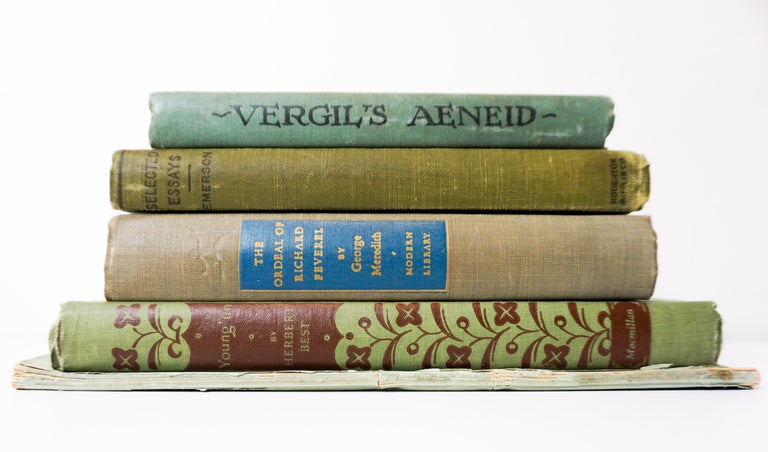 Vintage Hardcover Books, Set of 5 For Sale at 1stDibs