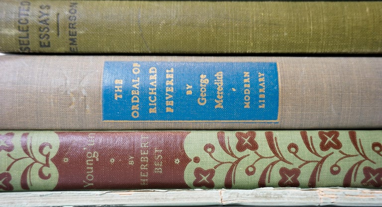 Vintage Hardcover Books, Set of 5 For Sale at 1stDibs