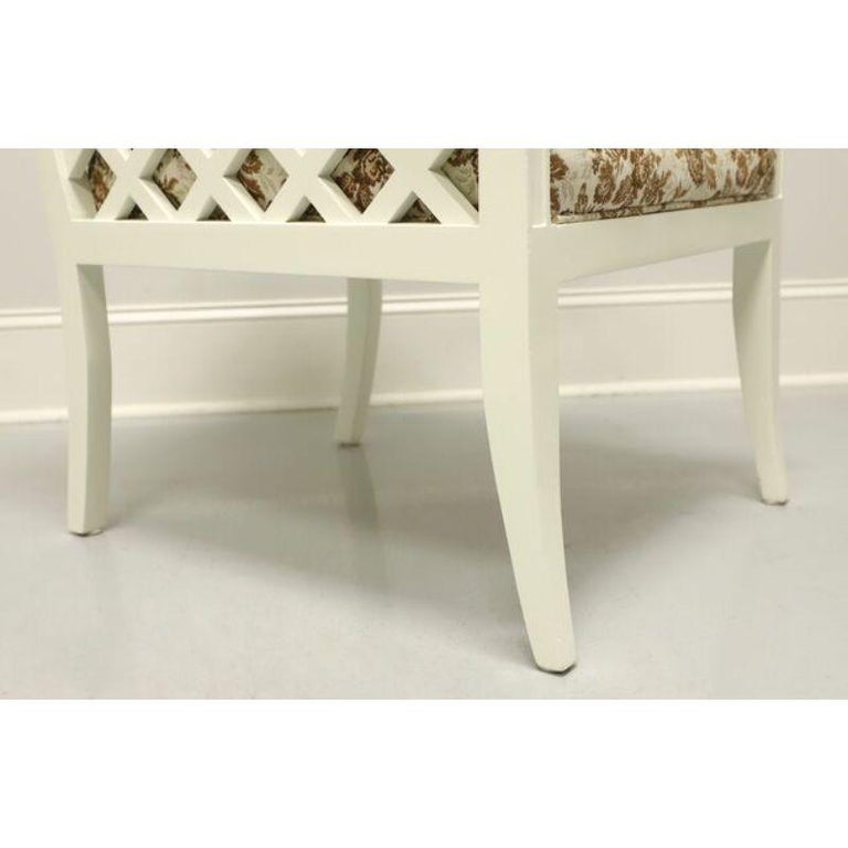 HARDEN Mid Century Ivory Painted Occasional Chairs - Pair For Sale at ...