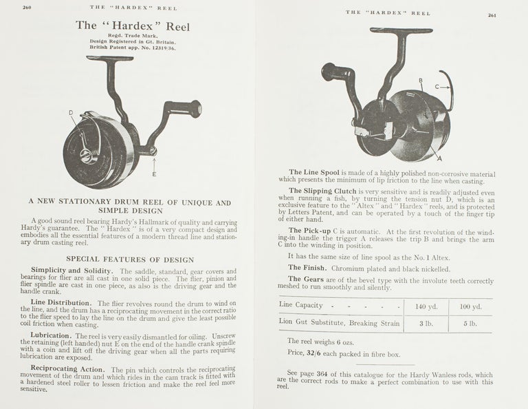 Vintage Hardy Hardex Fishing Reel at 1stDibs
