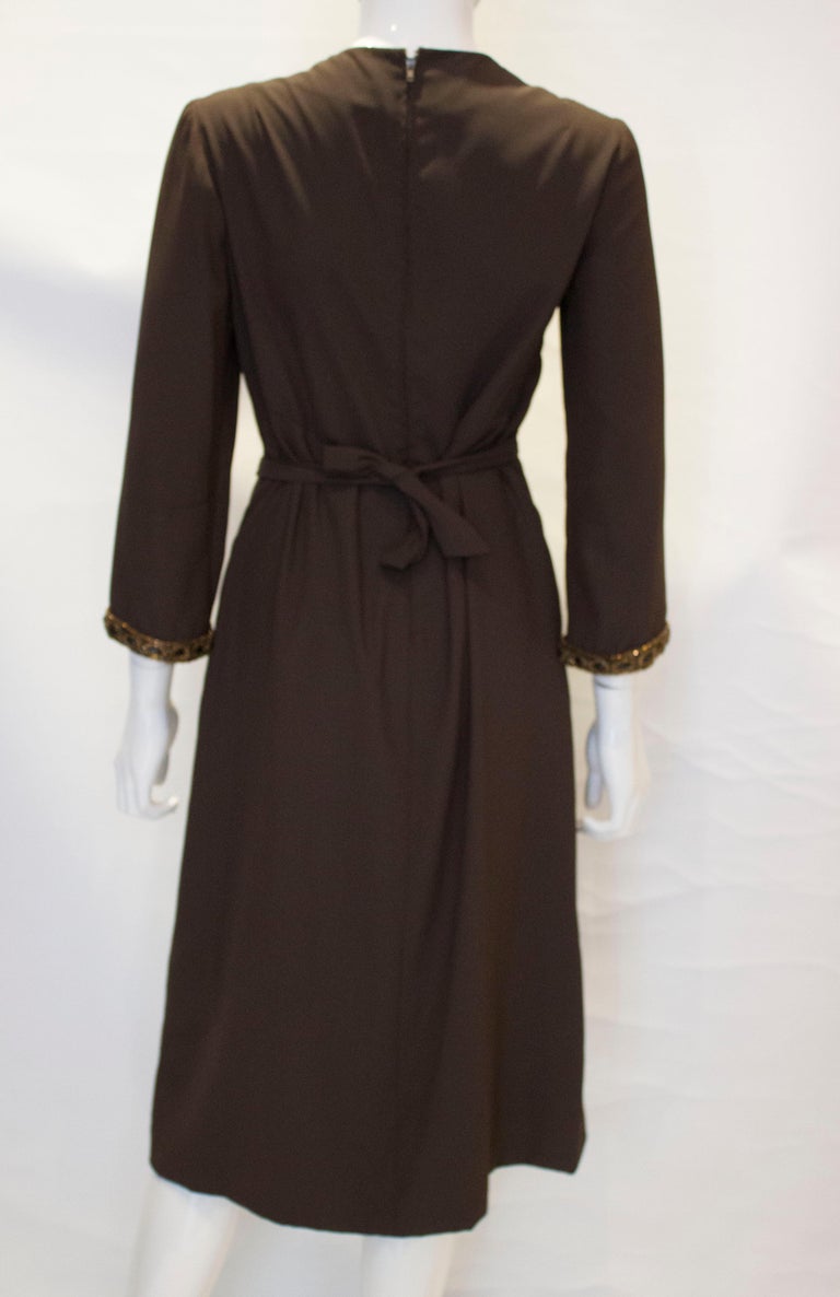 Vintage Hartnell Dress For Sale at 1stDibs