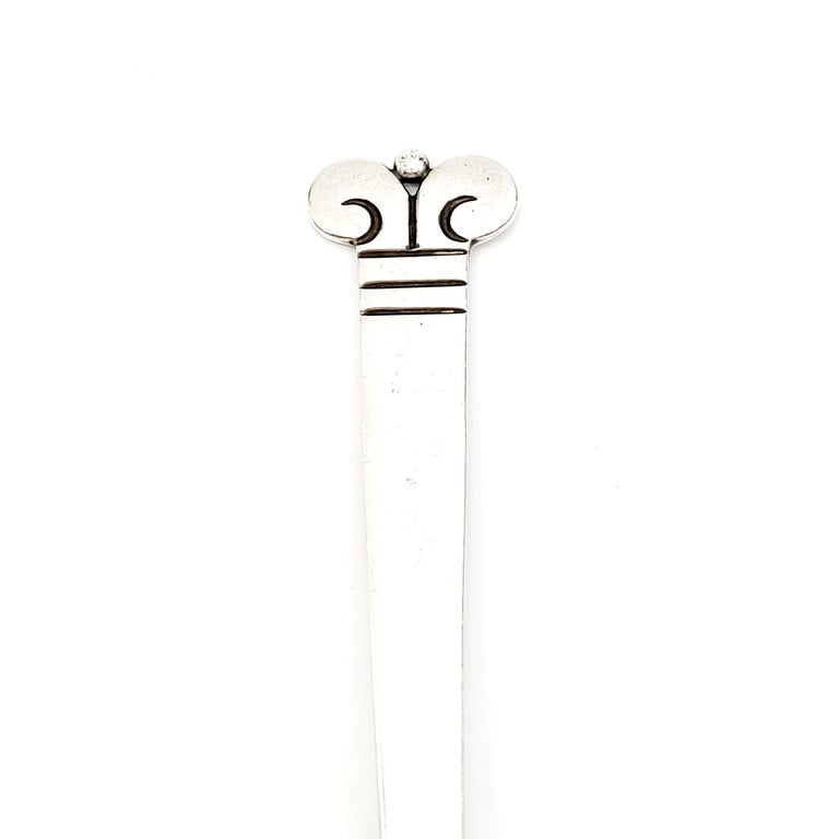 Vintage Hector Aguilar Taxco Sterling Silver Aztec Cocktail Fork For ...