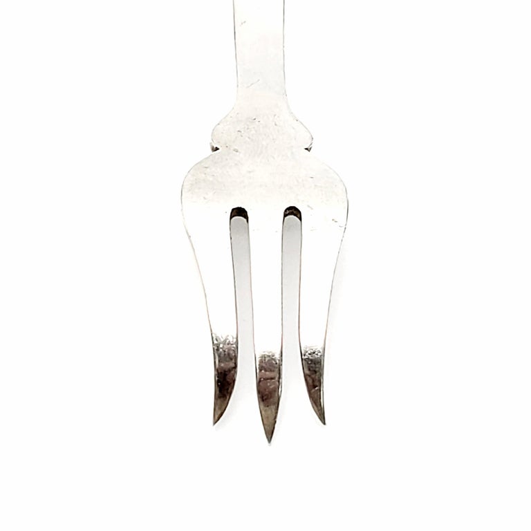 Vintage Hector Aguilar Taxco Sterling Silver Aztec Cocktail Fork For ...